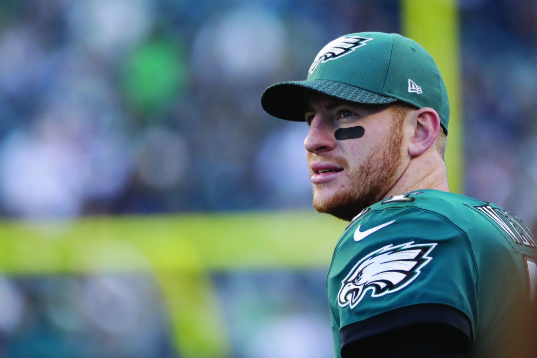 SUPERSTAR: Eagles’ Carson Wentz doing Tom Brady and Aaron Rodgers-like ...
